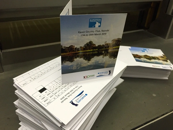 Golf Scorecards | Furnival Press ltd